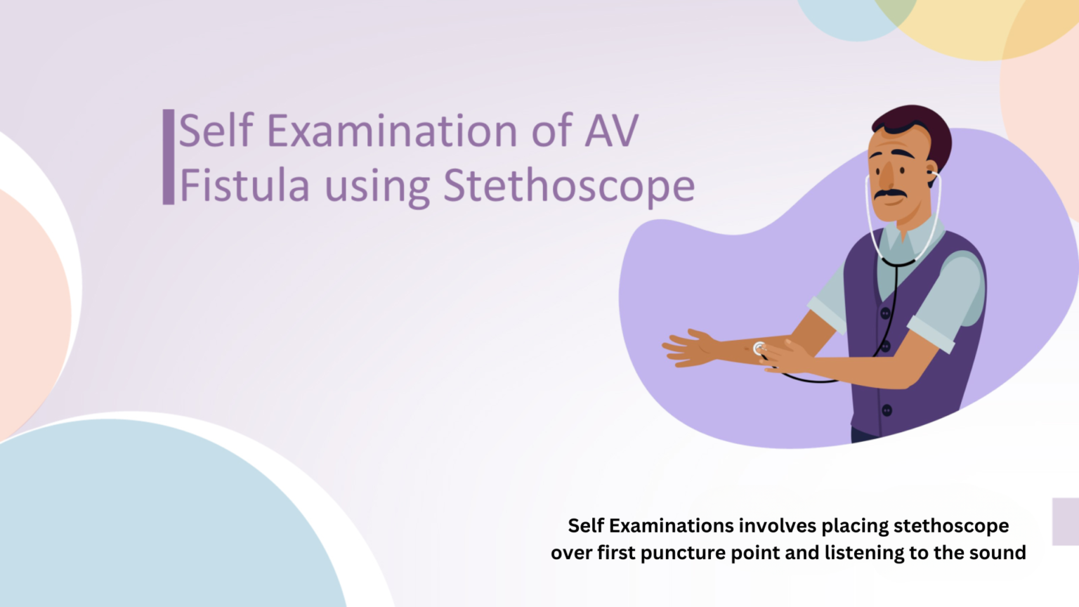 Self AV Fistula Examination - avfcareworkshop.com