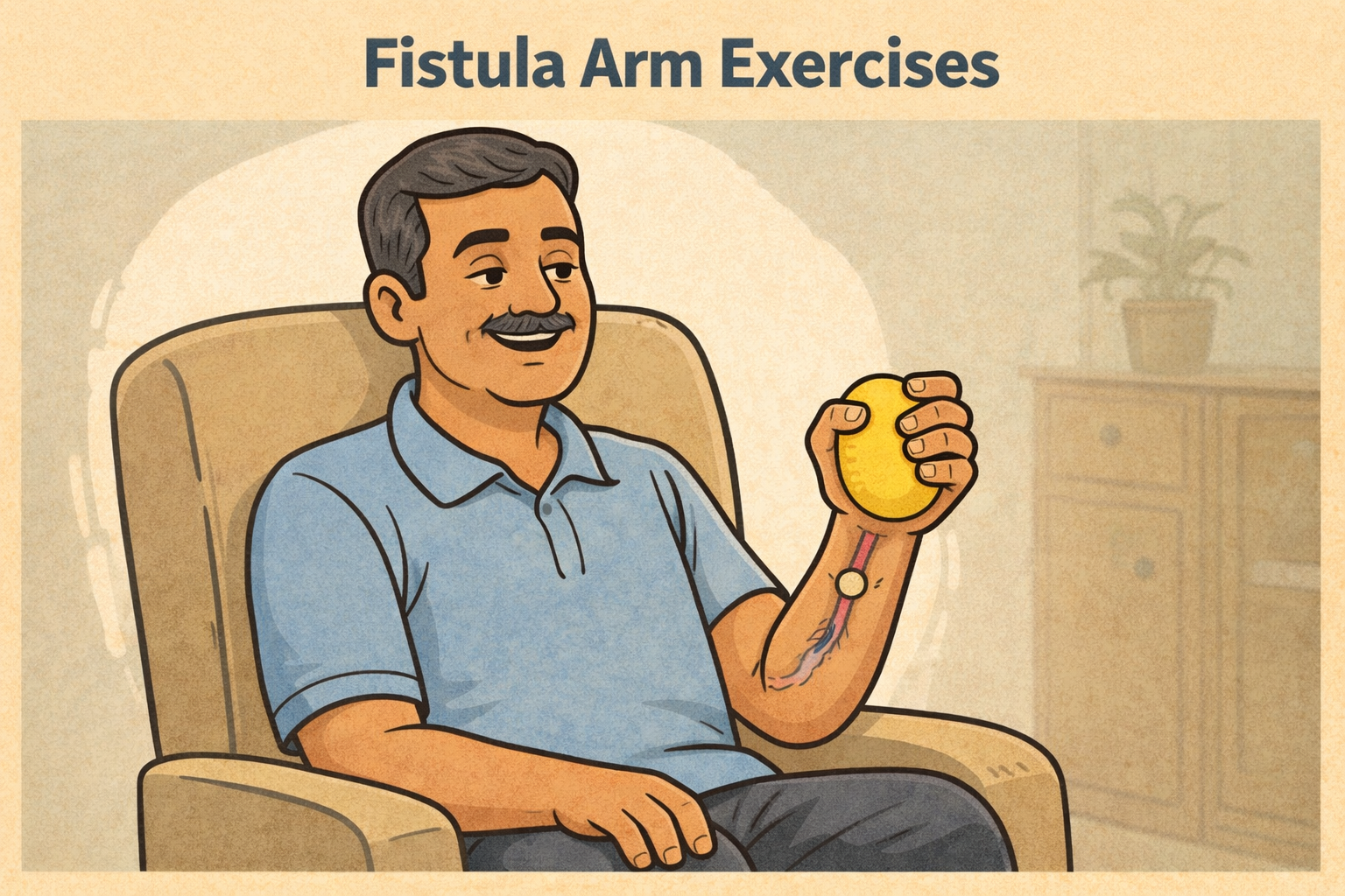 Exercise for fistula and dialysis patients - avfcareworkshop.com